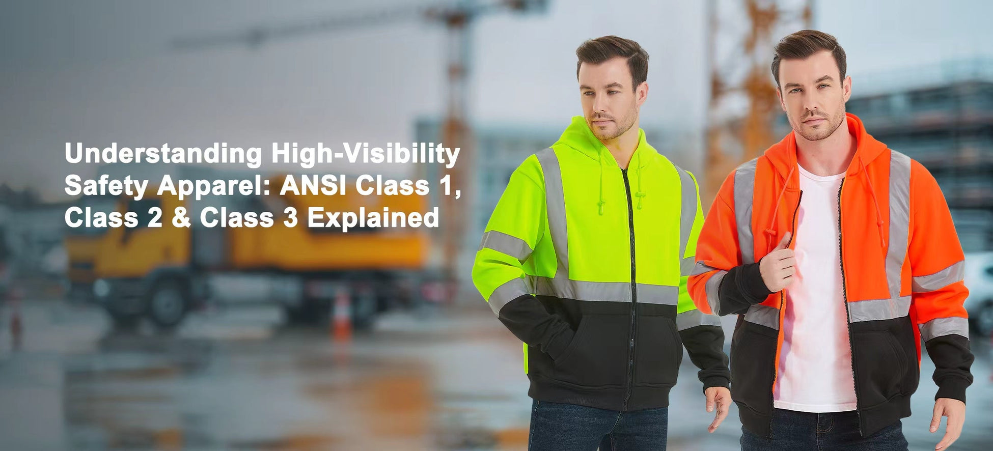 Understanding High-Visibility Safety Apparel: ANSI Class 1, Class 2 ...